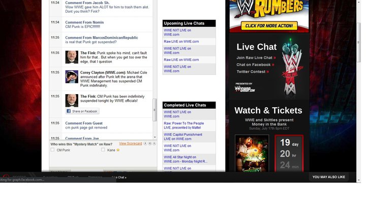 PHOTO: Official Proof of CM Punk's WWE Suspension Wrestling News - WWE ...